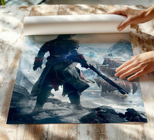 Shay Patrick Cormac – Artic | Assassin's Creed Odyssey artwork poster gaming