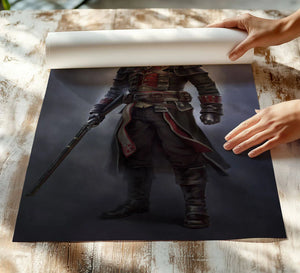 Shay Patrick Cormac – Portait | Assassin's Creed Odyssey artwork poster gaming